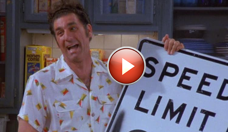 Seinfeld: Speed limit 165 miles per hour