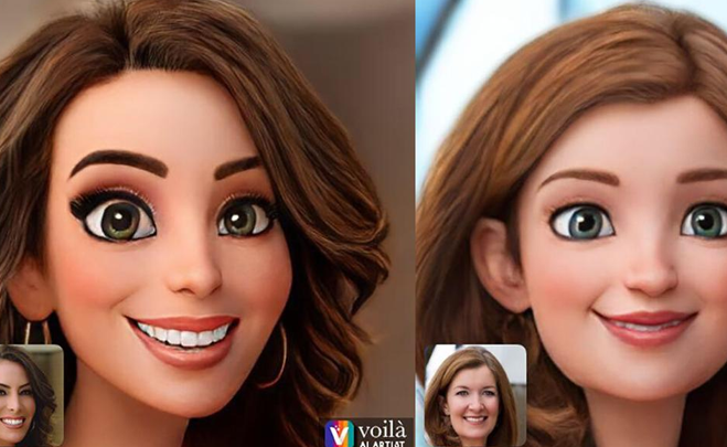 Voila AI Artist is the app turning everyone into a cartoon on Facebook ...