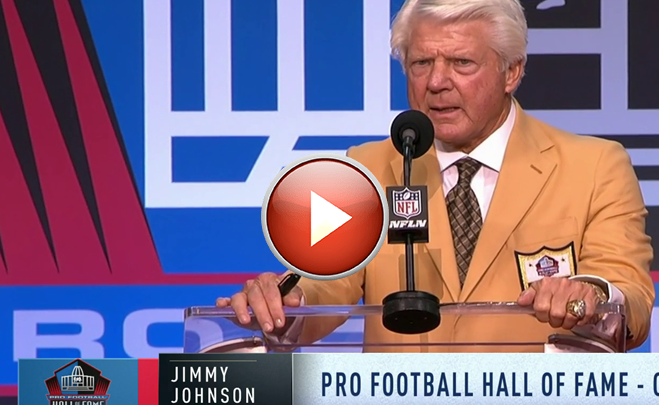 Jimmy Johnson's Hall of Fame Speech | 2021